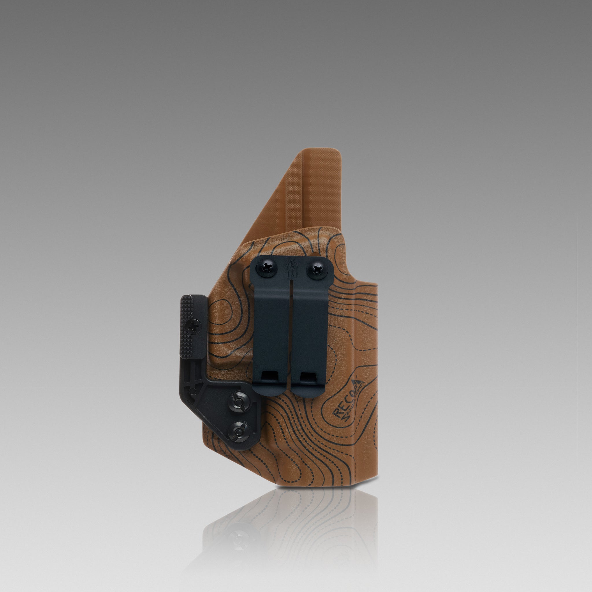 KYDEX HOLSTER INSIDE THE WAISTBAND (IWB) (NO LIGHT/LASER) TOPO SANDSTO