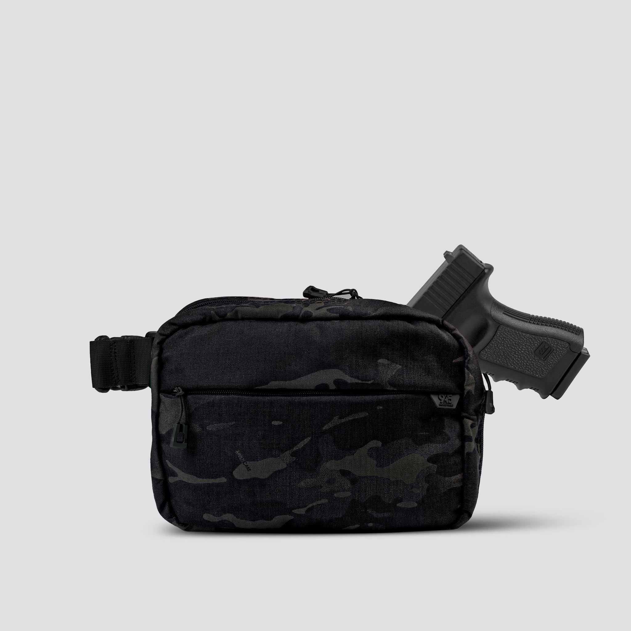QAPL Low Profile Cordura® Concealed Carry (Large) EDC Bag – Black ...