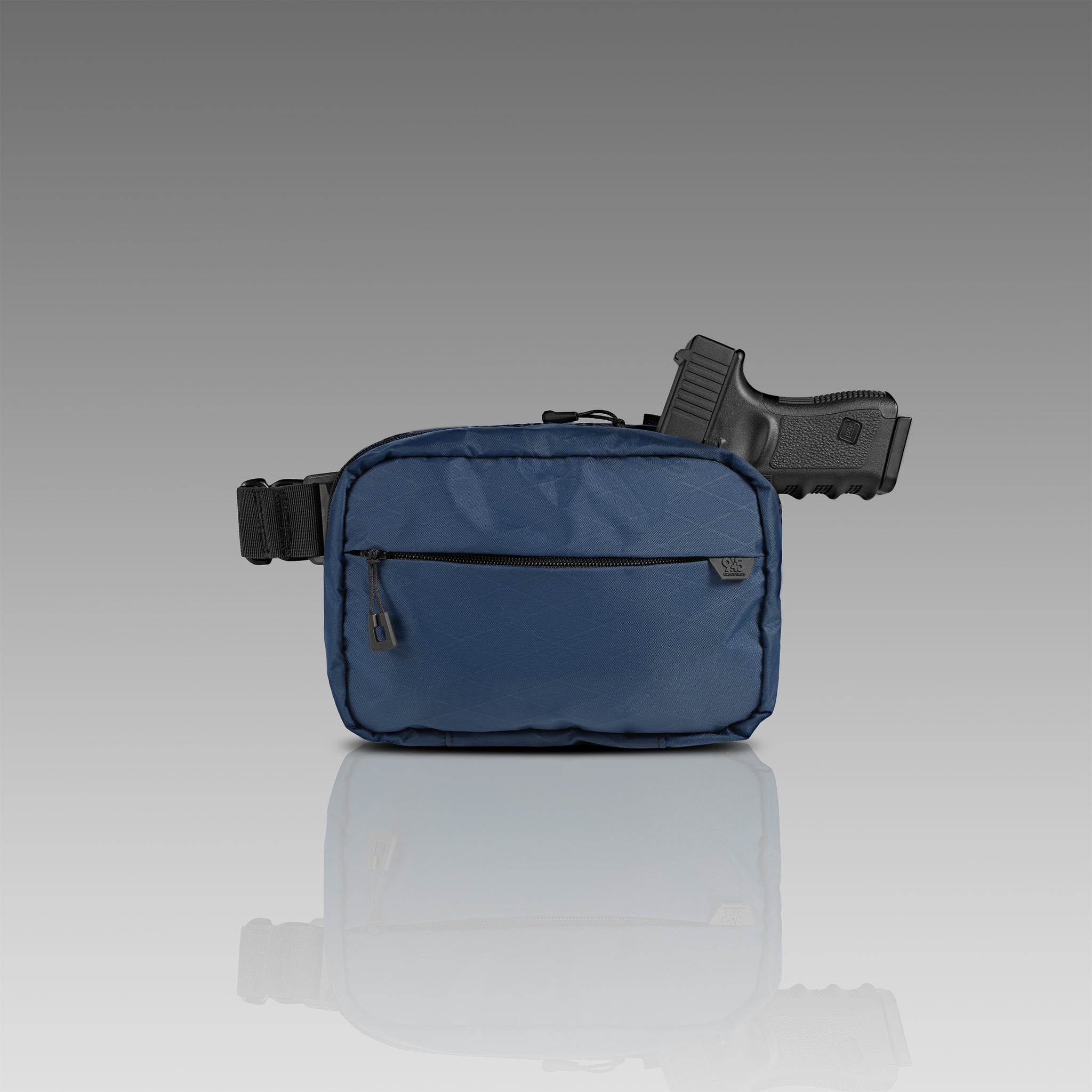945 Industries | SPIRE (L) X-Pac® Deep Blue – Lightweight Concealed Carry Bag WITH KYDEX HOLSTER